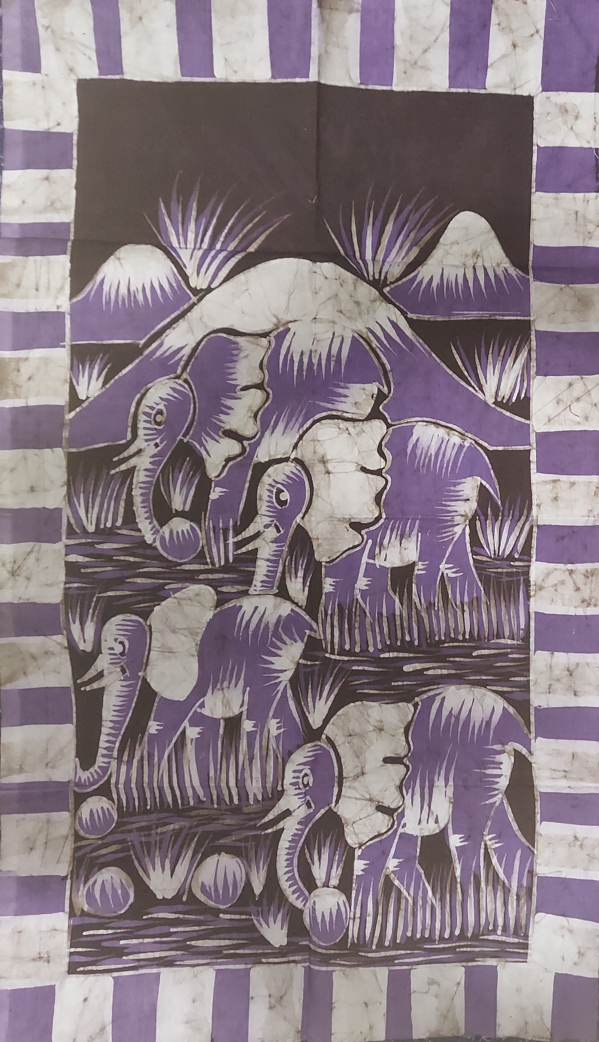 Tanzania Batik Handmade Panel - 1/2 yard - BP4 – Maendeleo